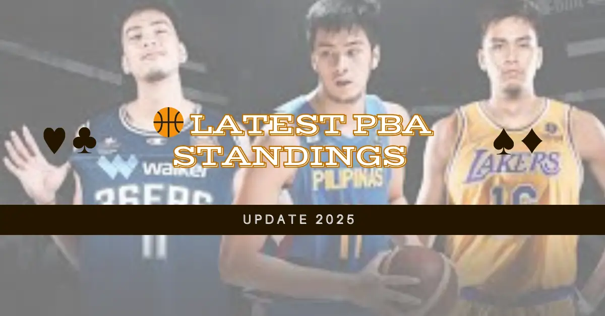 PBA Standings Update 2025 | Team Rankings Today