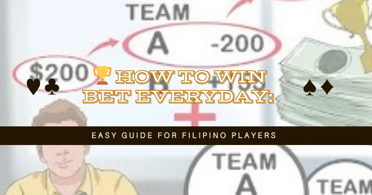 How to Win Bet Everyday – Easy Tips for PH Players 🎯